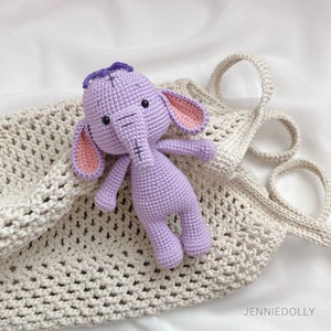 Lumpy Crochet Pattern – Elephant Amigurumi Pattern, Digital PDF Files Häkelanleitung, Patrón ...