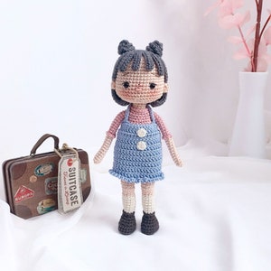 Lena Doll – Amigurumi Crochet Doll Pattern, Digital PDF Files ...