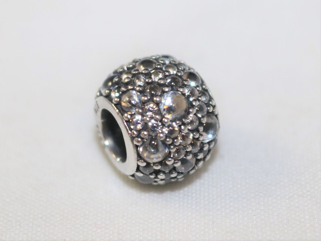 Authentic Pandora Sterling Silver Shimmering Droplets Charm 791755CZ - Etsy