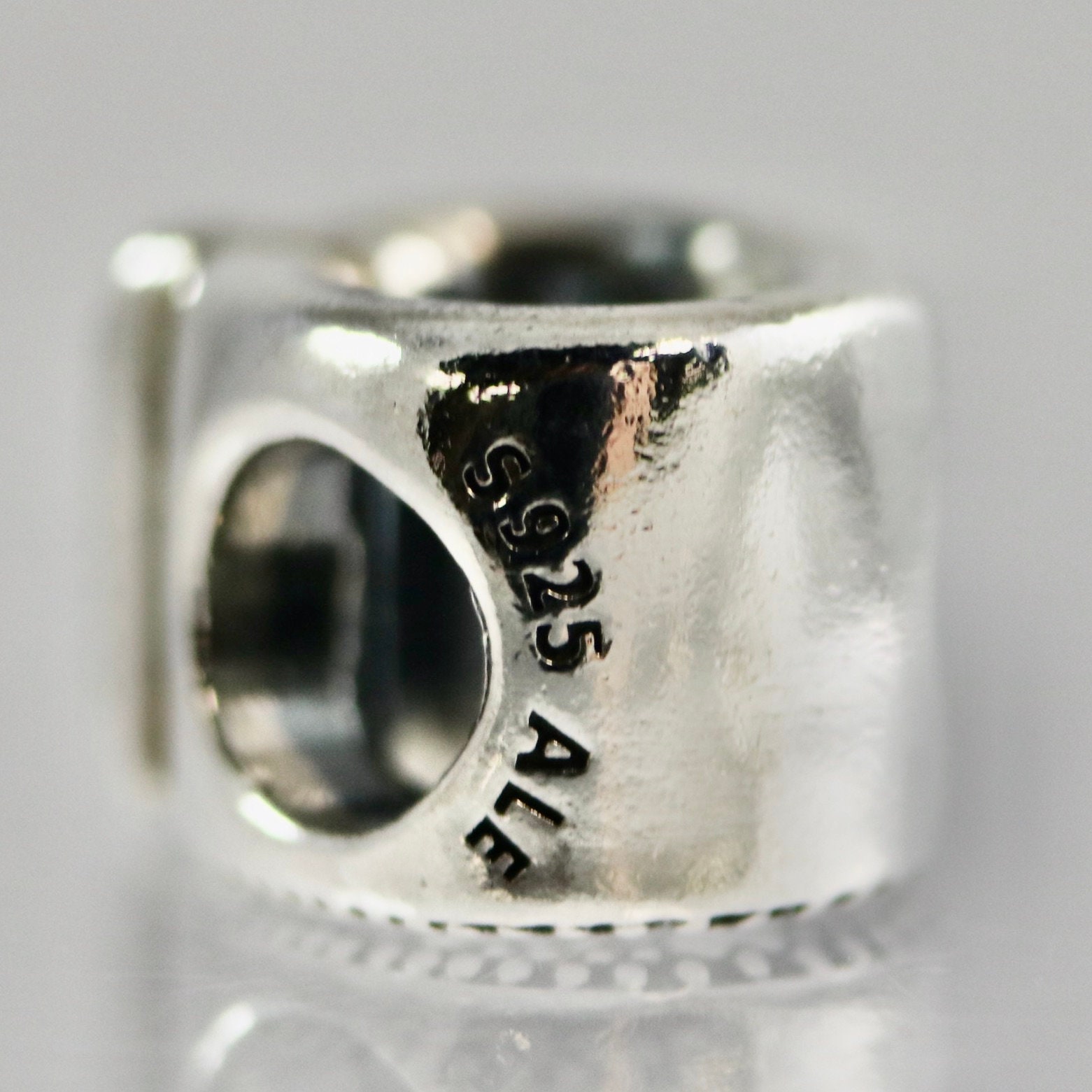 Authentic Pandora Letter Q Alphabet Charm 797471 | Etsy