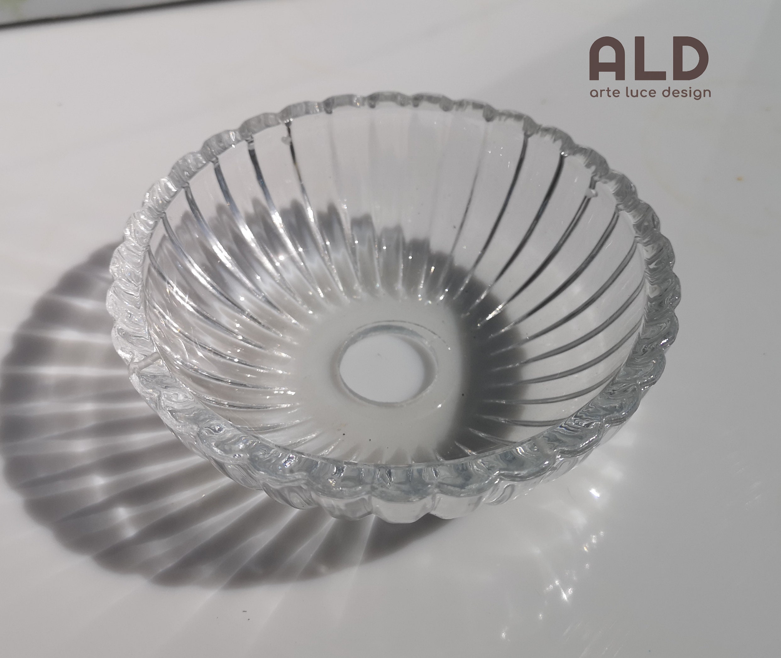 Bobeche Transparent Crystal Glass Cup Replacement Chandelier Applique ...