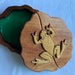 Frog Wooden Box, Intarsia, Handmade - Etsy