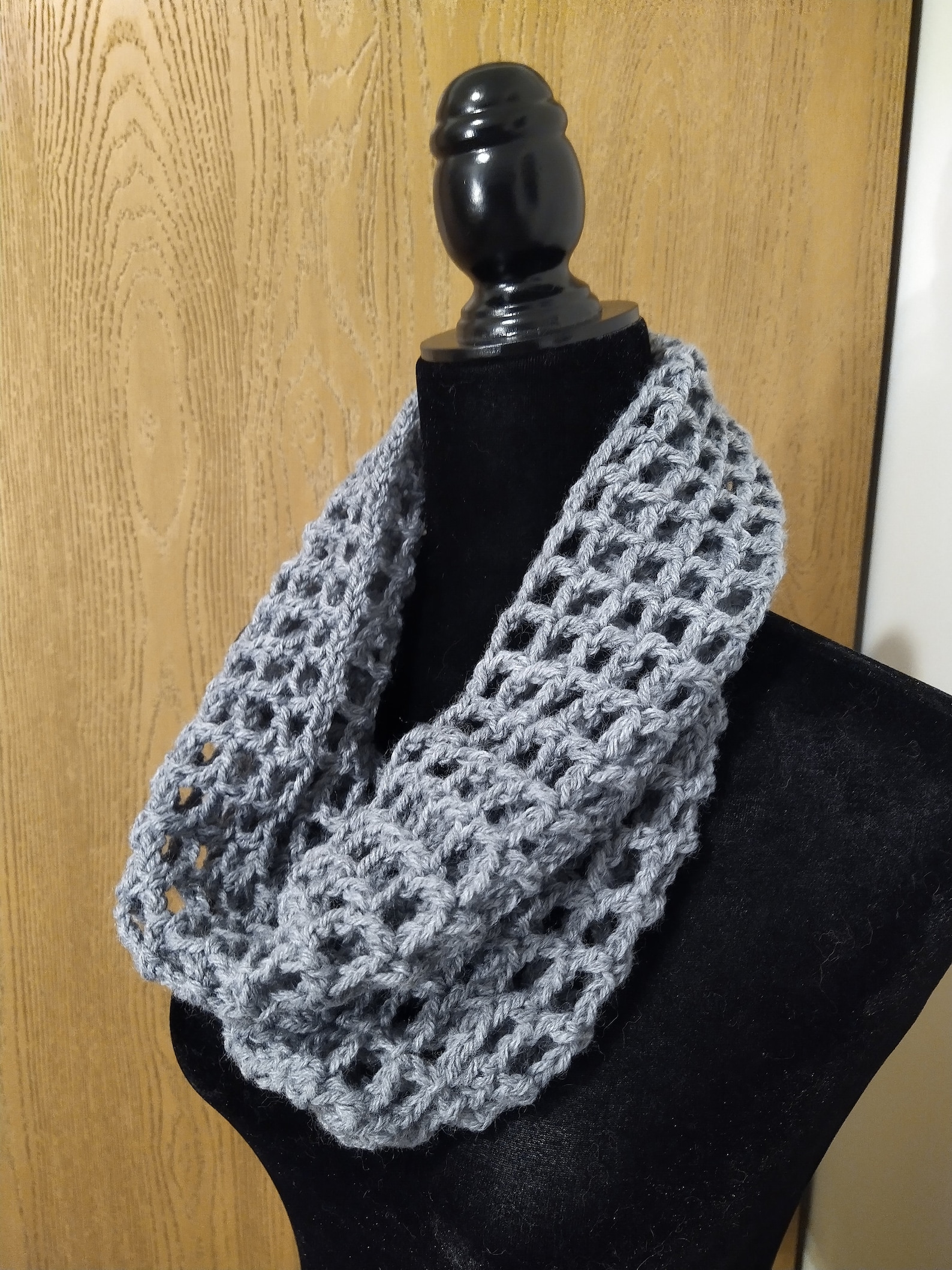 Airy Gray Cowl - Etsy