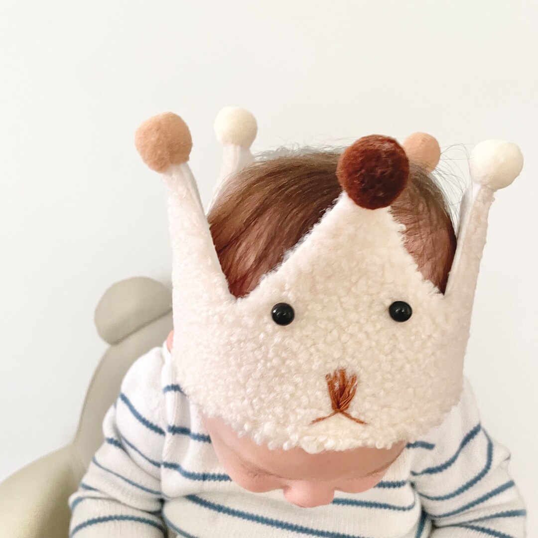 Teddy Bear Crown: Fluffy Birthday Party Hat - Etsy