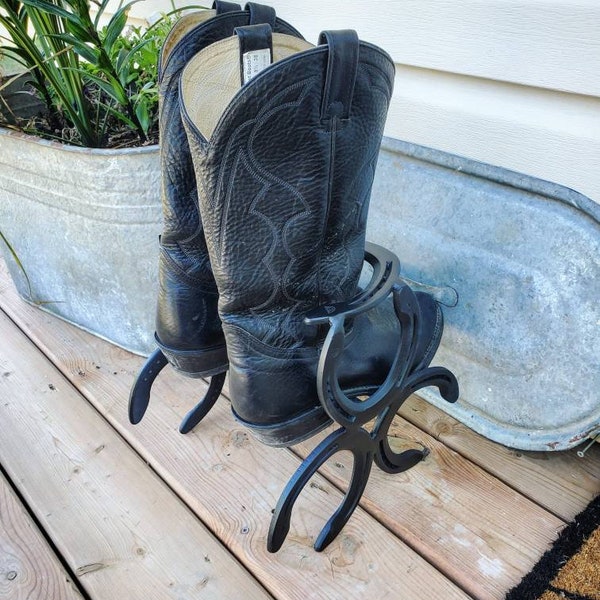 Horseshoe Boot Rack - Etsy