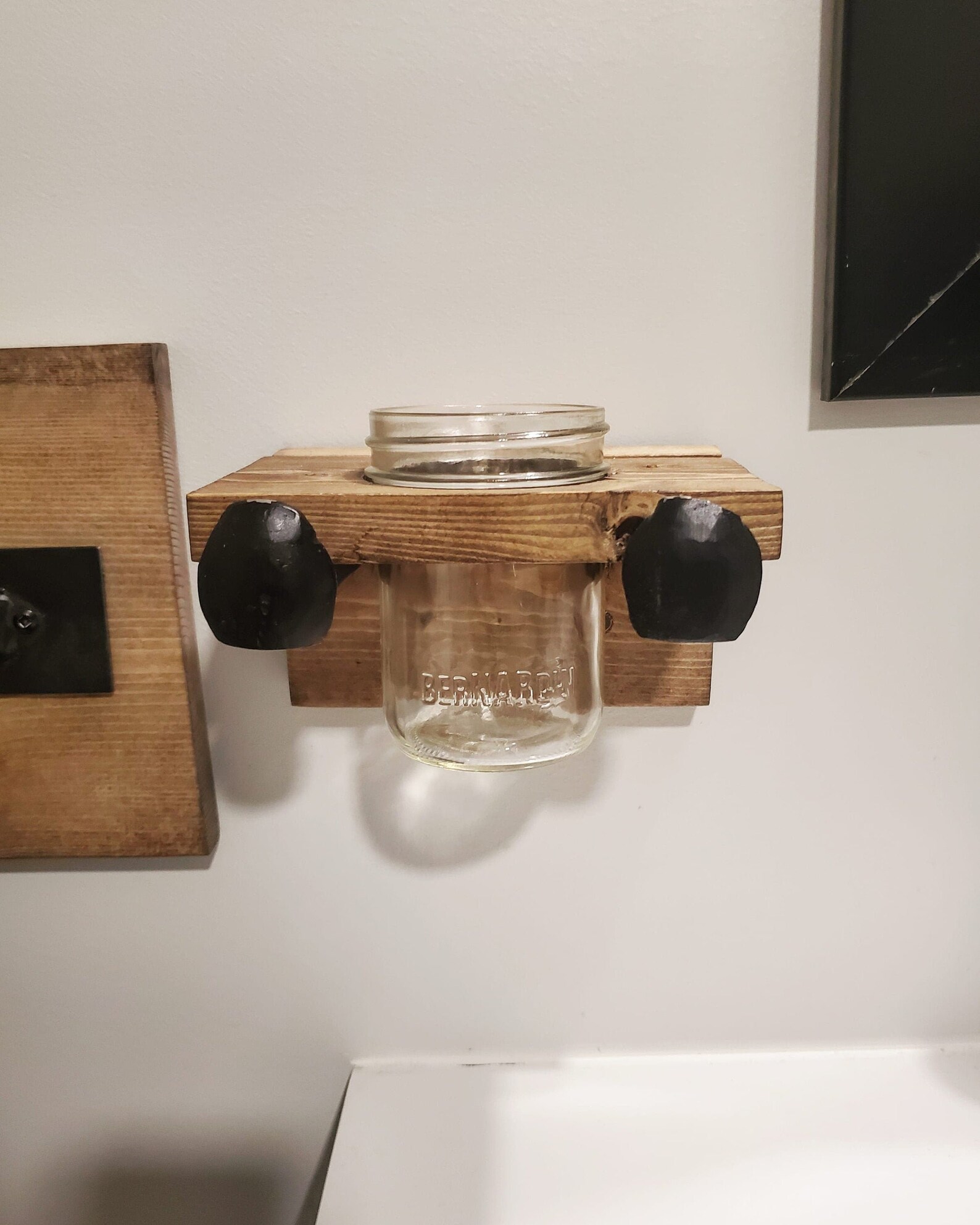 Rustic Toothbrush Holder Bathroom Set Railway Spike - Etsy Canada