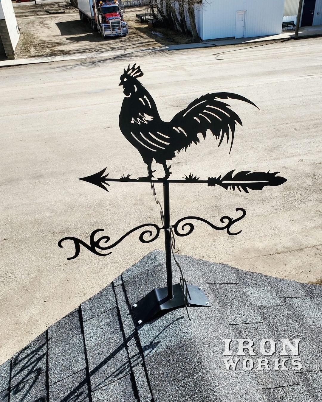 Weathervane, Metal Rooster Wind Vane - Etsy