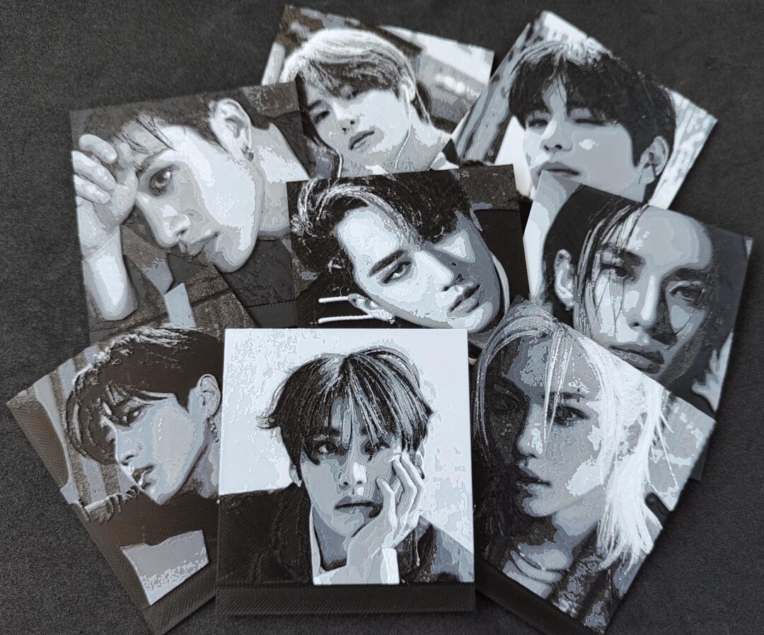 Stray Kids 3D Printed Picture - Etsy