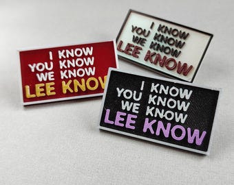 Kpop Brooch, Stray Kids Inspired, Safety Pin Brooch, Stay Brooch, Stray ...