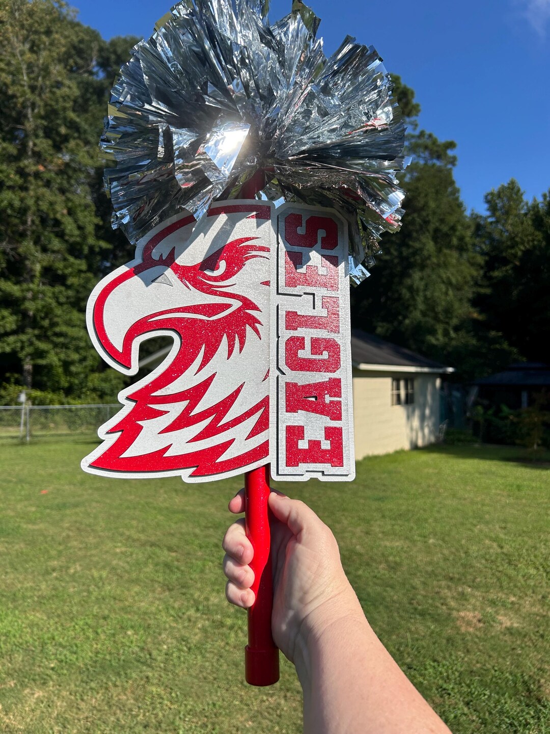 Custom Cheer Sticks: Boujee Team Spirit With Cowbell - Etsy