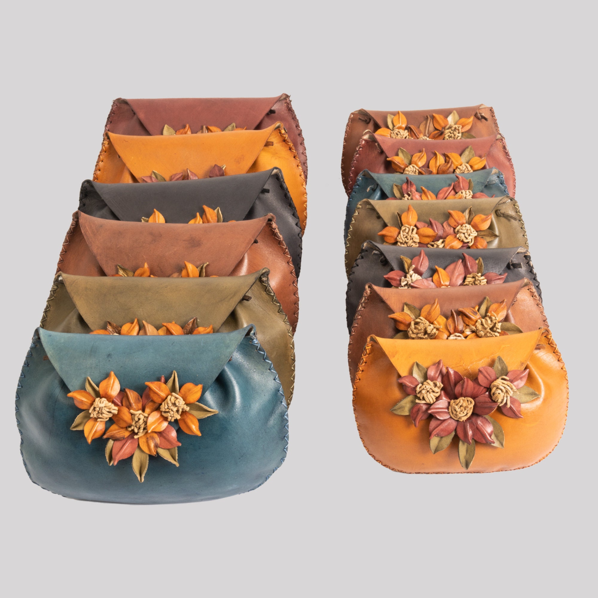 Womens Leather Purse Handmade Purse Leather Crossbody Bag - Etsy