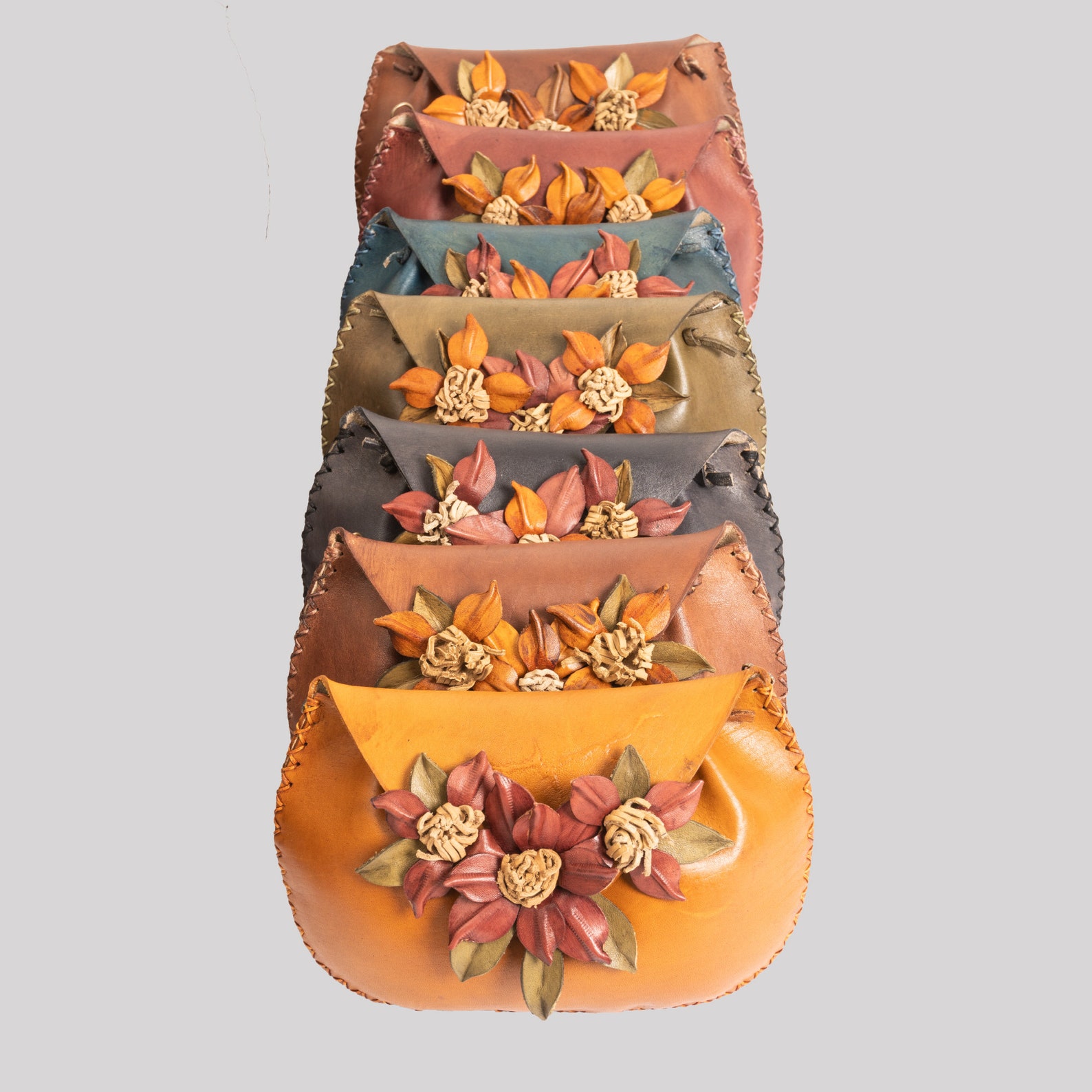 Womens Leather Purse Handmade Purse Leather Crossbody Bag - Etsy