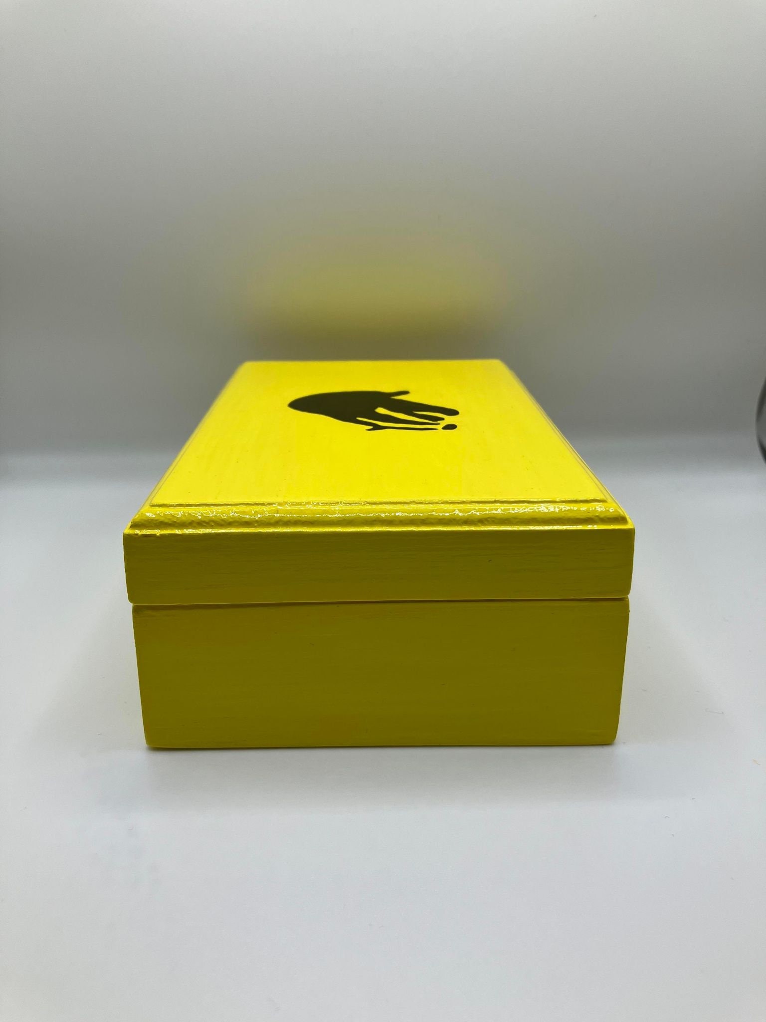 Hufflepuff Harry Potter Inspired Hand-painted Wooden Jewellery Storage ...