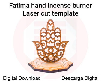 Incense Burner Digital Laser Cut File - Etsy