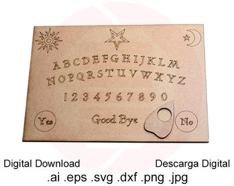 Ouija board svg | Etsy