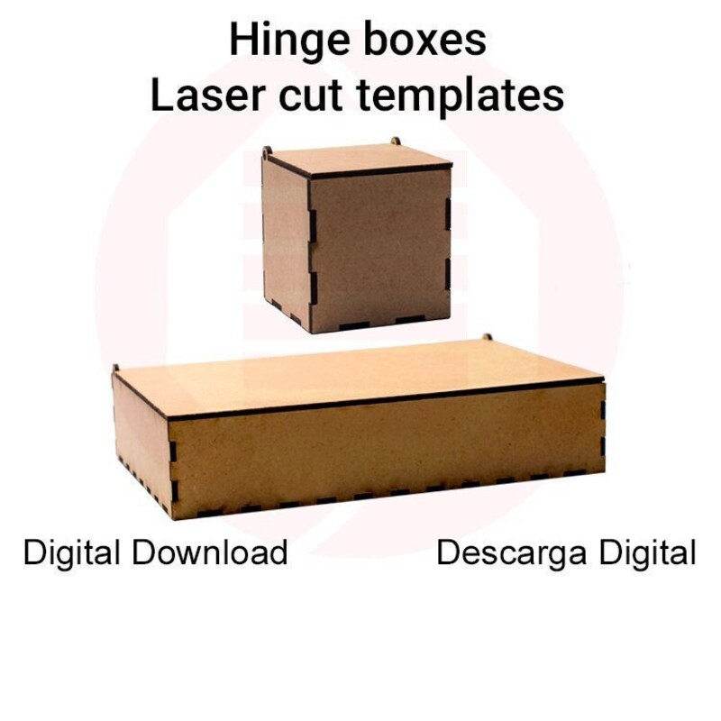 Laser Cut Box Template - Etsy