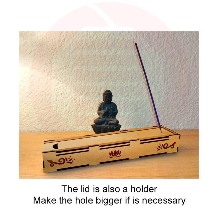 Laser Cut SVG Incense Box Template Laser Cutting Machine Digital ...