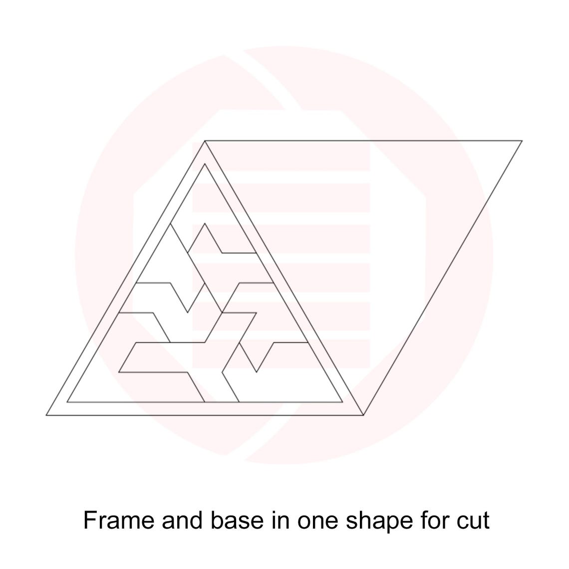 Laser Cut SVG Montessori Geometric Puzzle Vector Template DIY Crafts ...