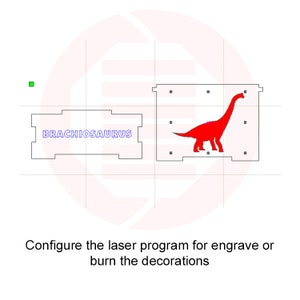 Laser Cut Dinosaur Puzzle DIY Crafts Christmas Gift Idea Laser Cut ...