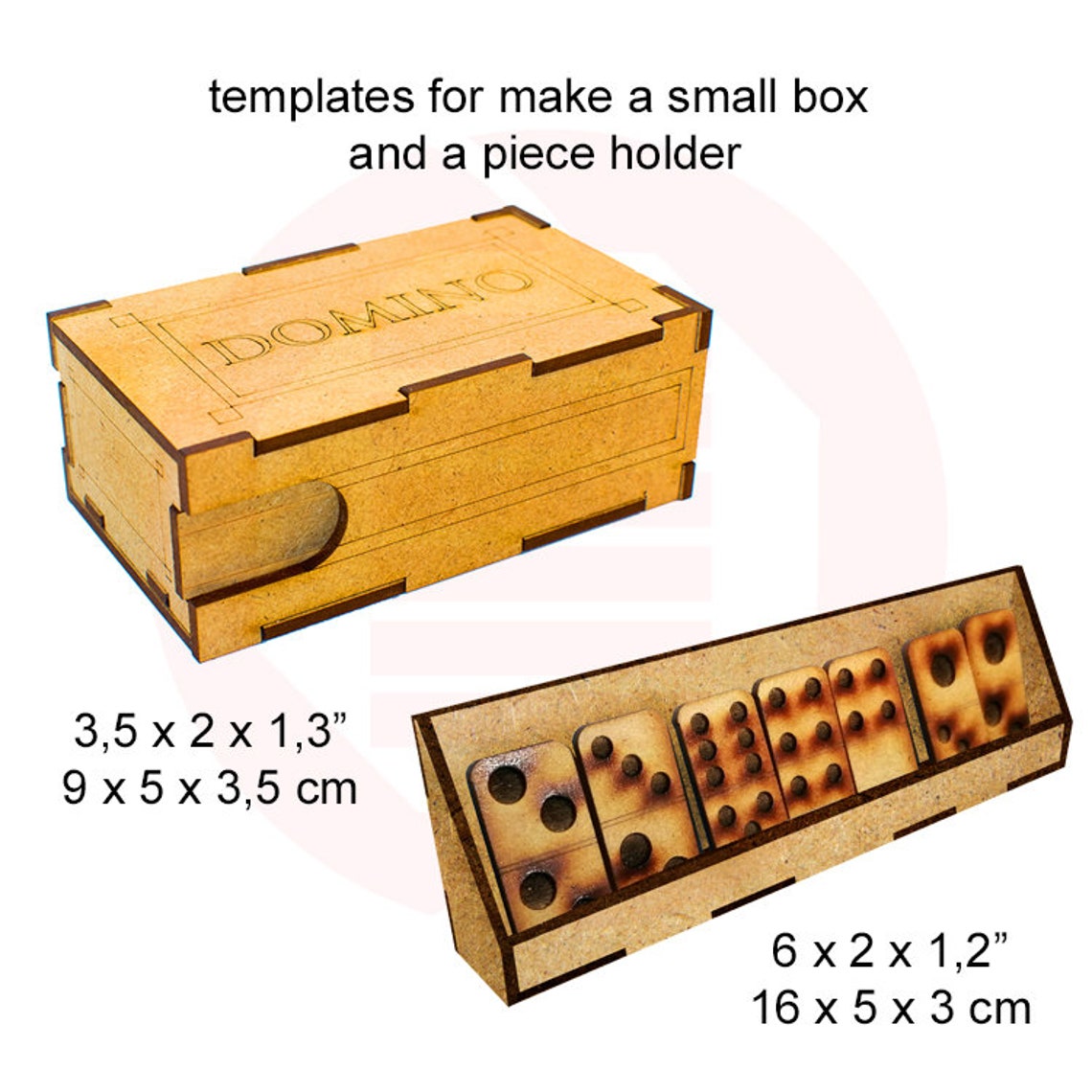 Laser Cut File Domino Wooden Domino Vector SVG Domino Holder - Etsy