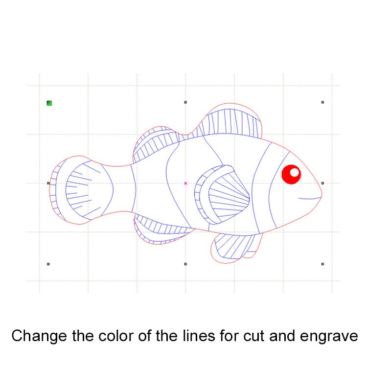 Laser Cut SVG Sea Ocean Animals Fishes Laser Cutting Design Home Decor ...