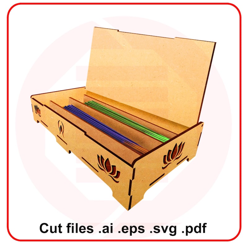 Incense Box Pattern - Etsy