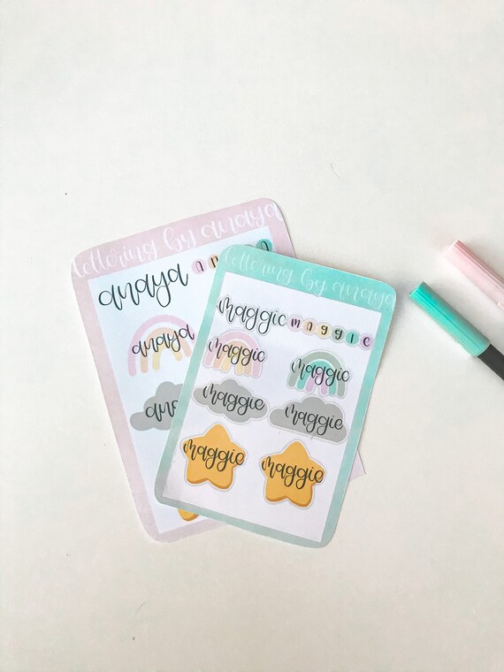Custom Sticker Sheet | Etsy
