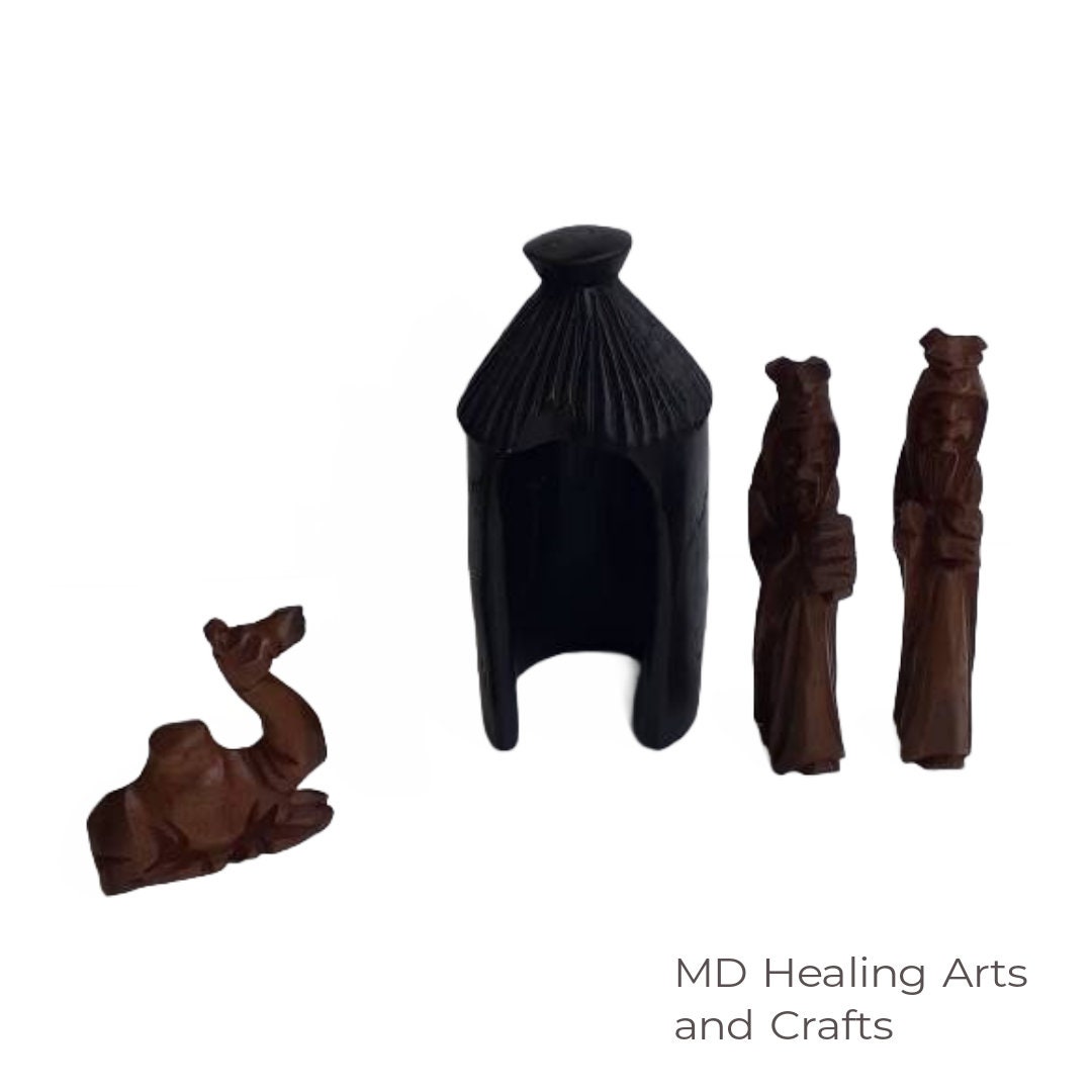 Nativity Set,african Nativity Set,african Sculpture,ethnic Nativity Set ...