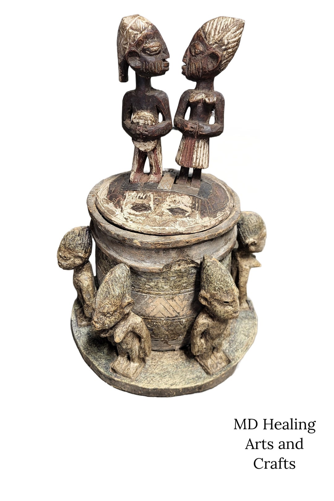 Yoruba Ibeji Pot,african Sculptures,orisha Pot,museum Collection ...