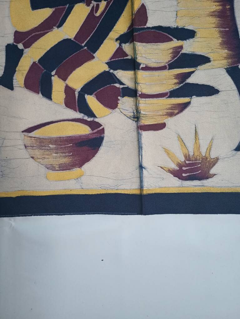 Batik Wall Hanging African Batik Fabric Handmade Batik Art - Etsy