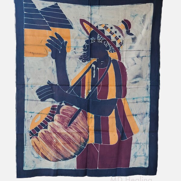 Batik African Wall Hanging - Etsy