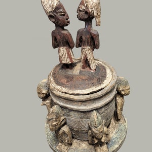 Yoruba Ibeji Pot,african Sculptures,orisha Pot,museum Collection ...