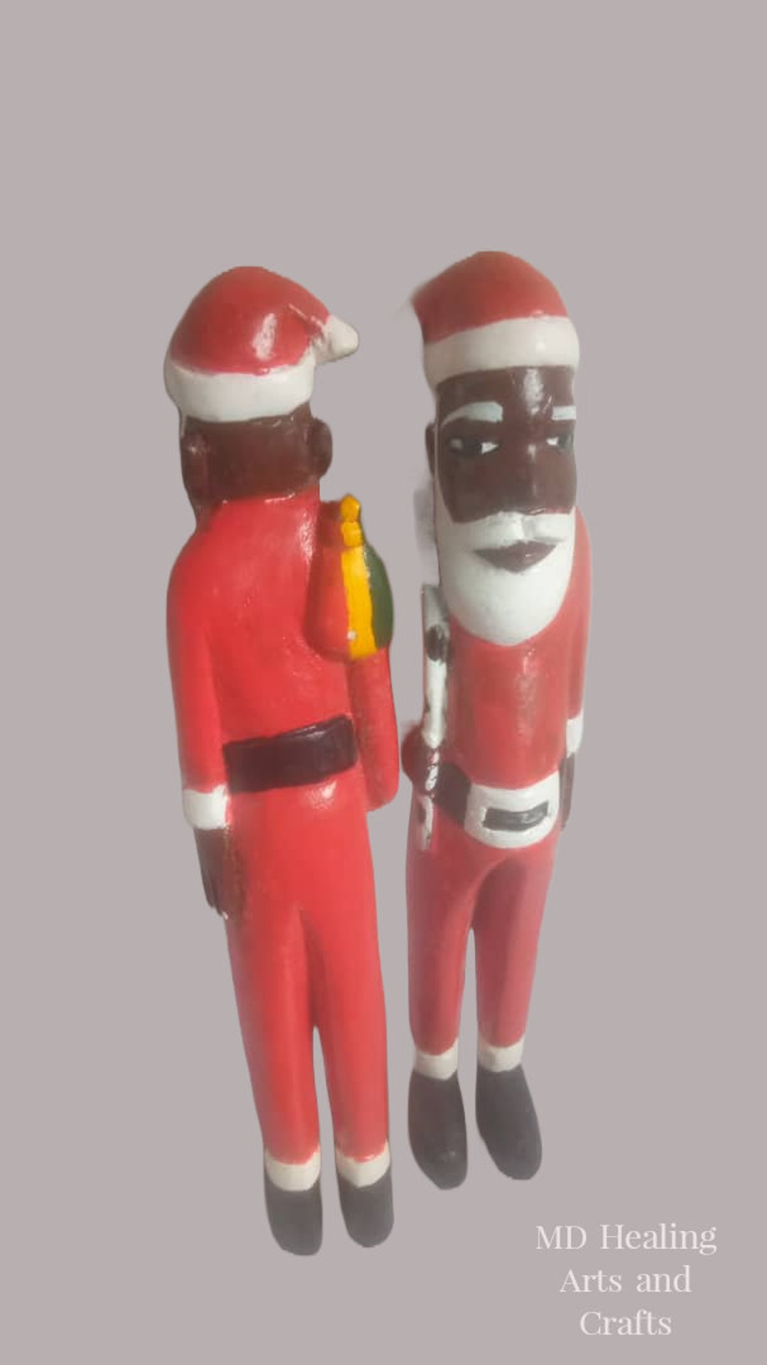 Santa Claus,african Tribal Figure,vintage Tribe Figure,african ...