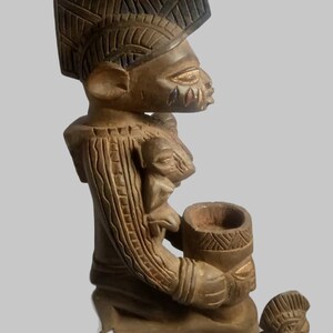 Yoruba Pot,orisha Figures, Tribal Figure, African Sculpture,museum ...