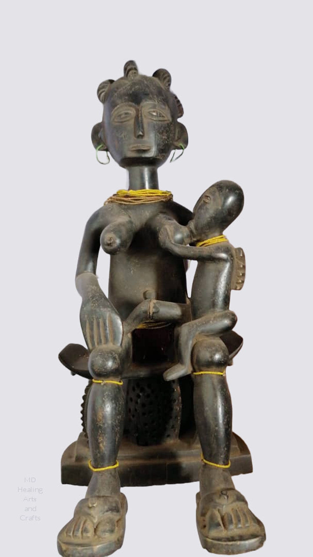 Fante Mother and Child,african Sculpture,ethnic African Sculpture ...