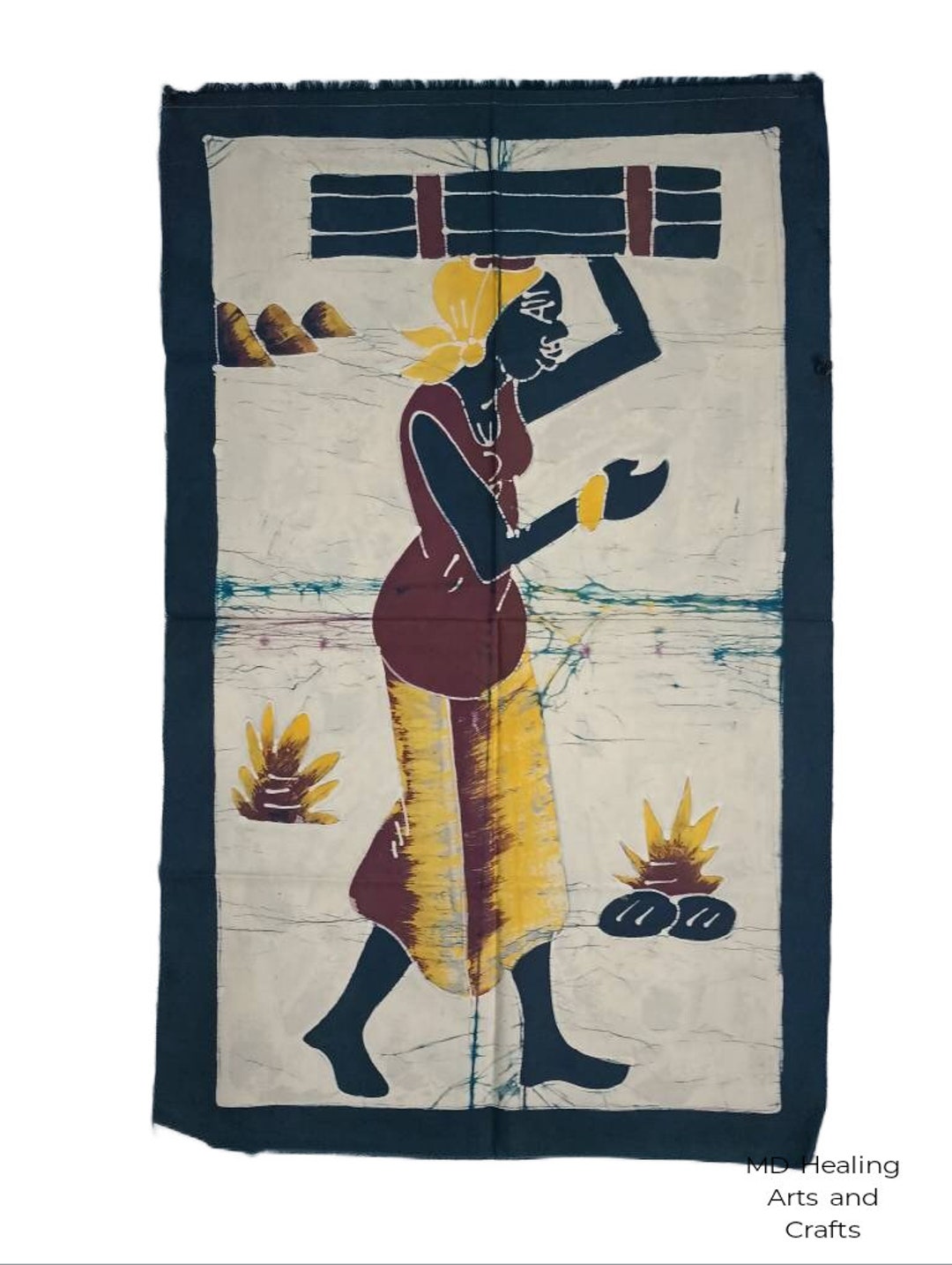 Batik Wall Hanging,batique Wall Hanging,african Batik,wall Hanging,wall ...