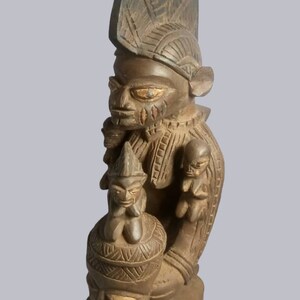 Yoruba Pot,orisha Figures, Tribal Figure, African Sculpture,museum ...