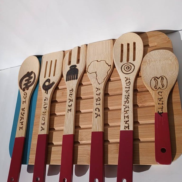 Bamboo Spoons - Etsy
