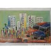 African Painting of Trotro Station in Accra,african Wall Painting ...