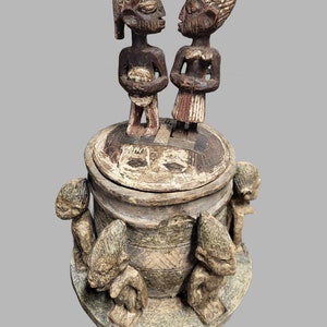 Yoruba Ibeji Pot,african Sculptures,orisha Pot,museum Collection ...