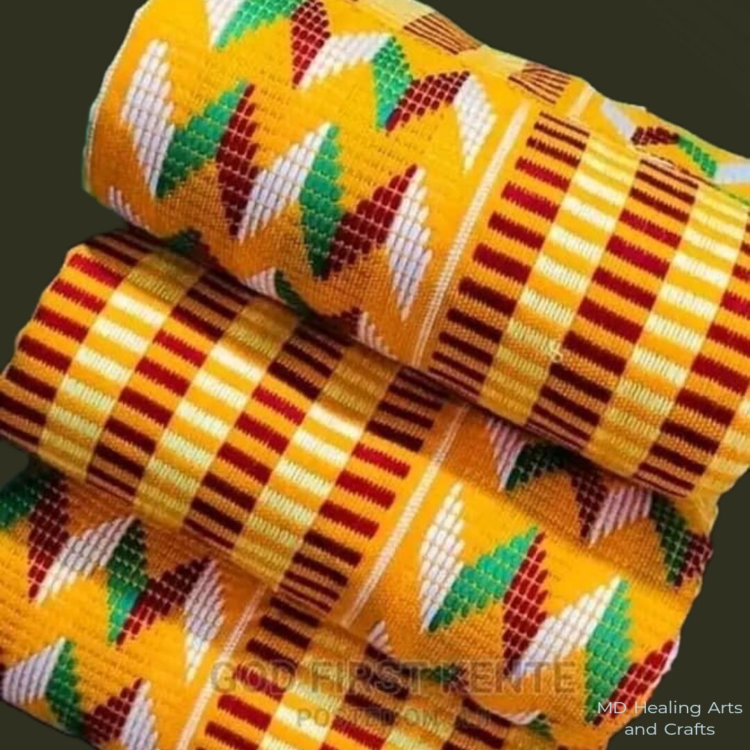 An Authentic Kente Clothashanti Kente Cloth6 Yards Kente - Etsy