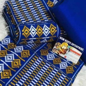 An Authentic Kente Cloth,ashanti Kente Cloth,3 Pieces Kente Clothes ...