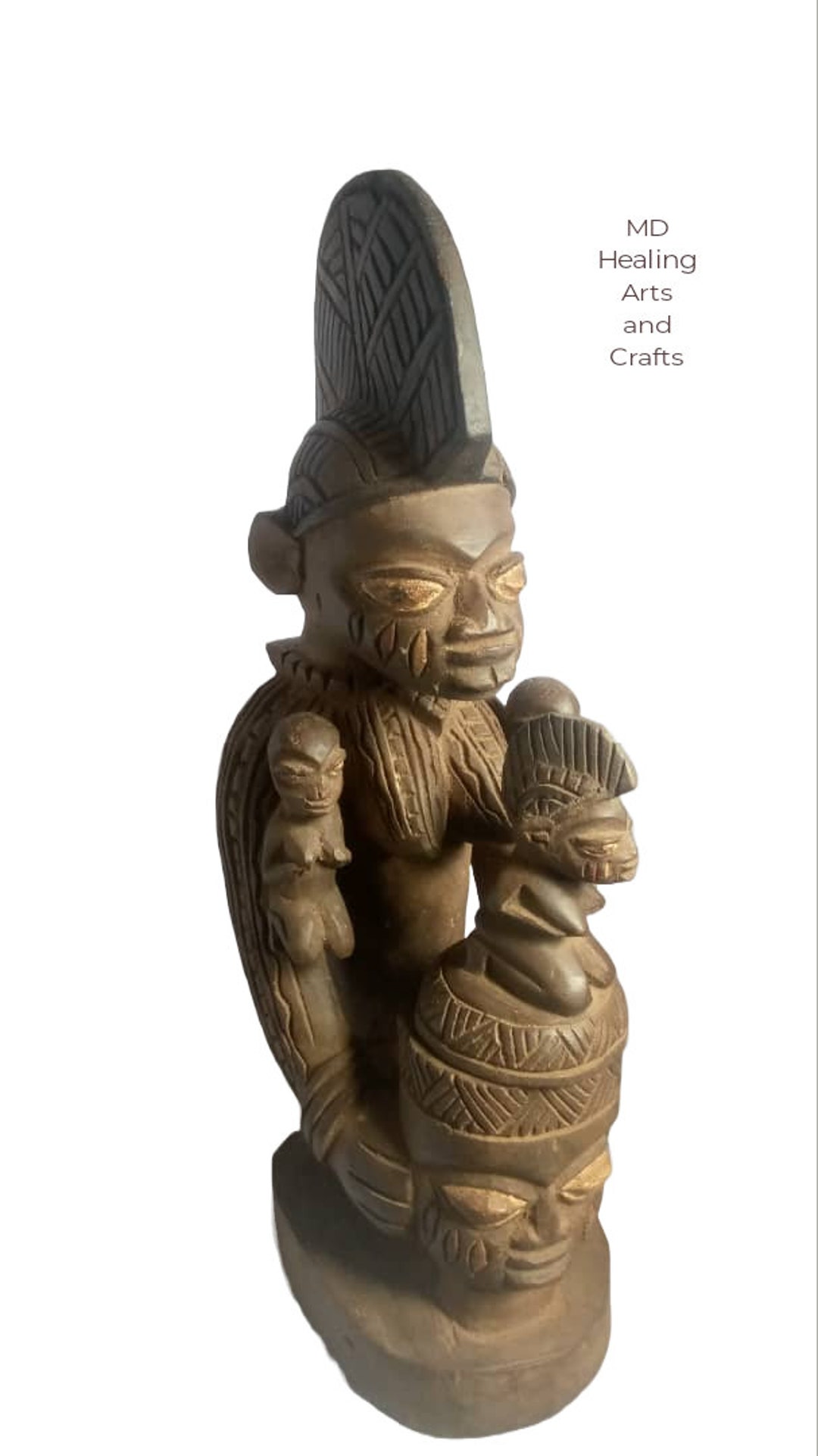 Yoruba Pot,orisha Figures, Tribal Figure, African Sculpture,museum ...