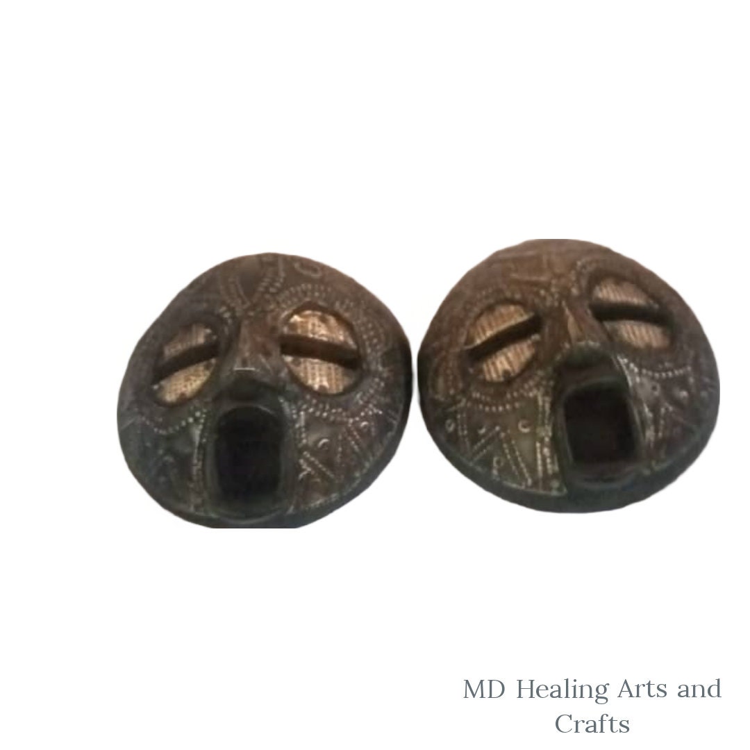 African Tribal Mask, African Moon Mask, Museum Collection, Ghanaian ...