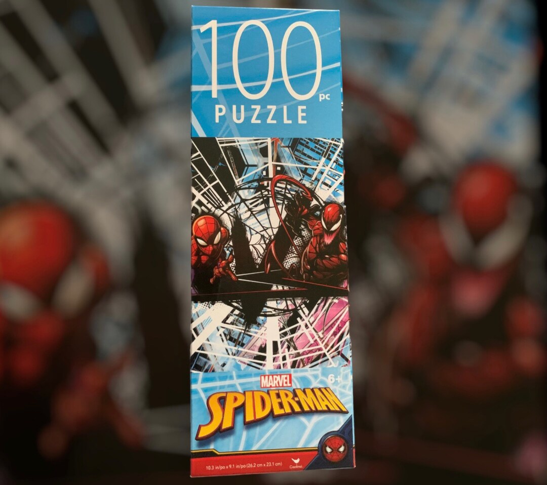 Spider-man 100 Piece Puzzle - Etsy