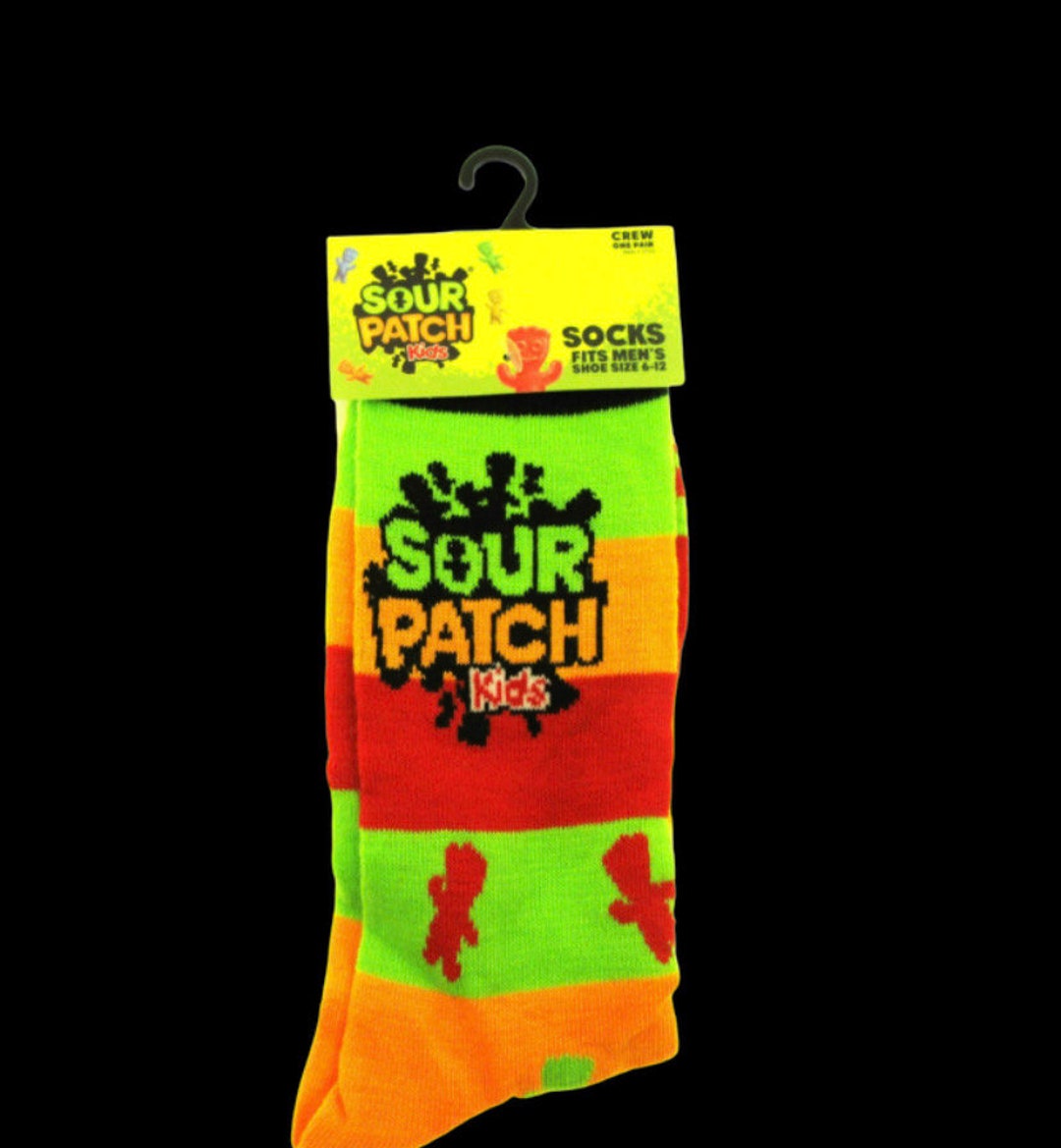 Sour Patch Kids Men Socks size 6-12 - Etsy