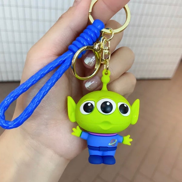 Alien Keychain - Etsy