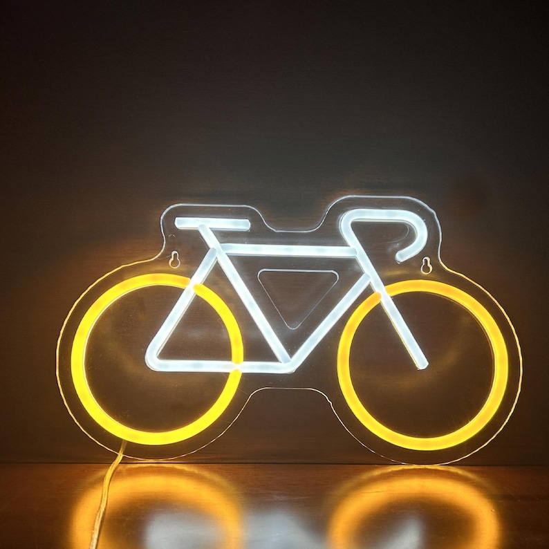 Bicycle Neon Sign for Wall Decor, Window Decor, Room Decor, Kitchen ...