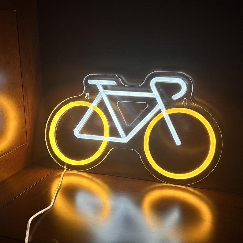 Bicycle Neon Sign for Wall Decor, Window Decor, Room Decor, Kitchen ...
