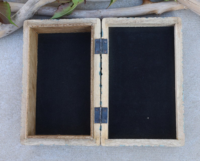 Hand Carved Yin Yang Wooden Box Keepsake Jewelry Storage - Etsy